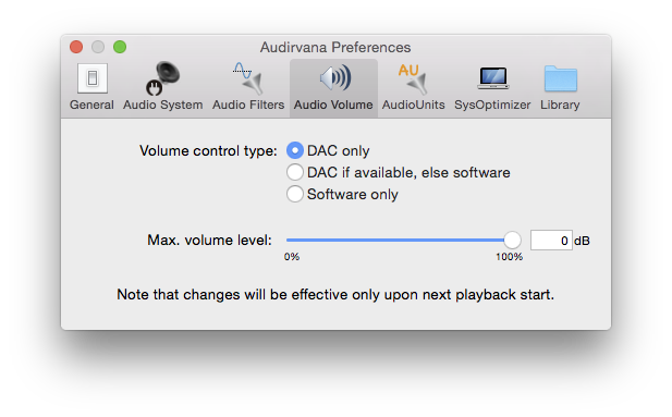 Audirvana plus setting - patlasem